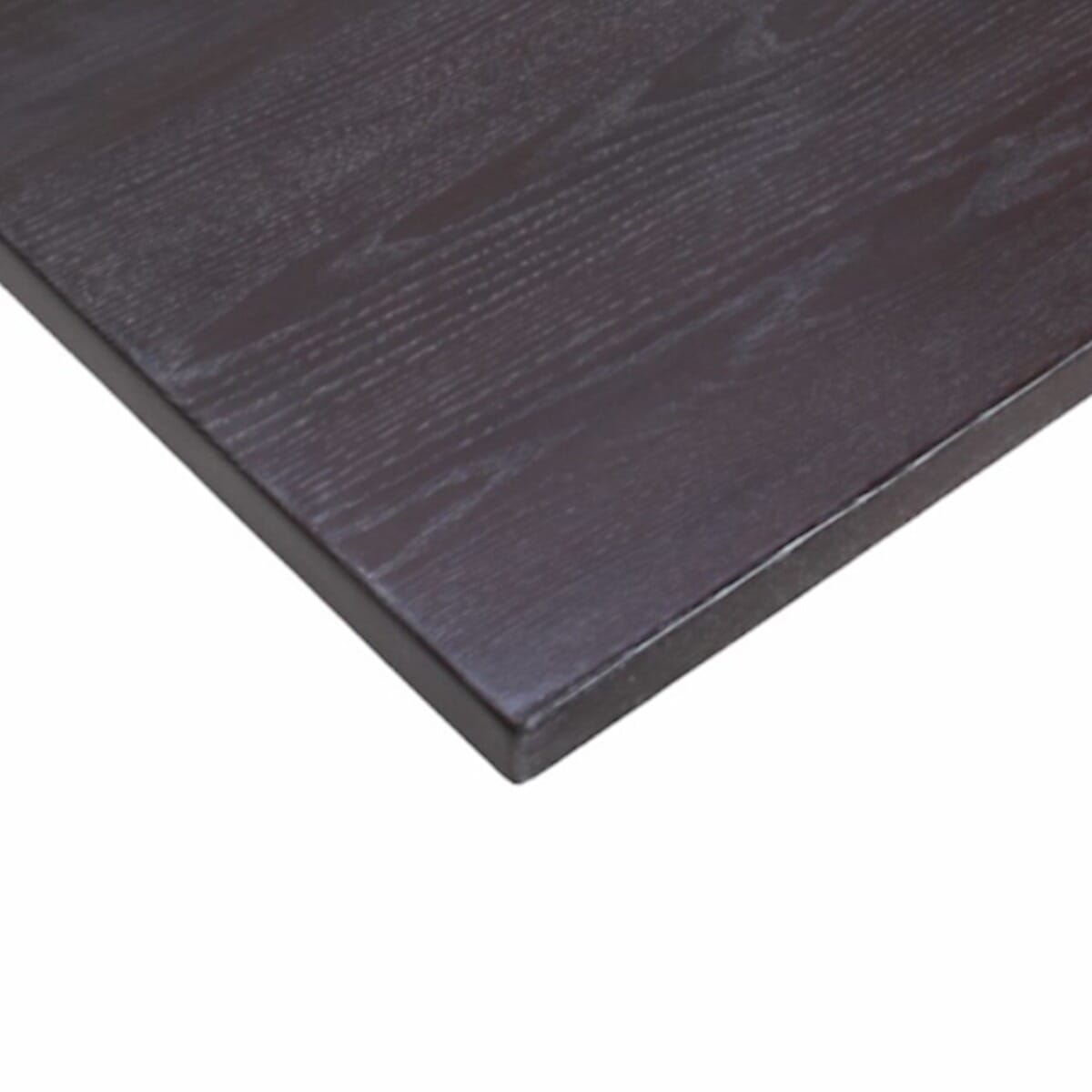White Ceruse Solid Wood Restaurant Table Top on Walnut Oak - LRK Seating