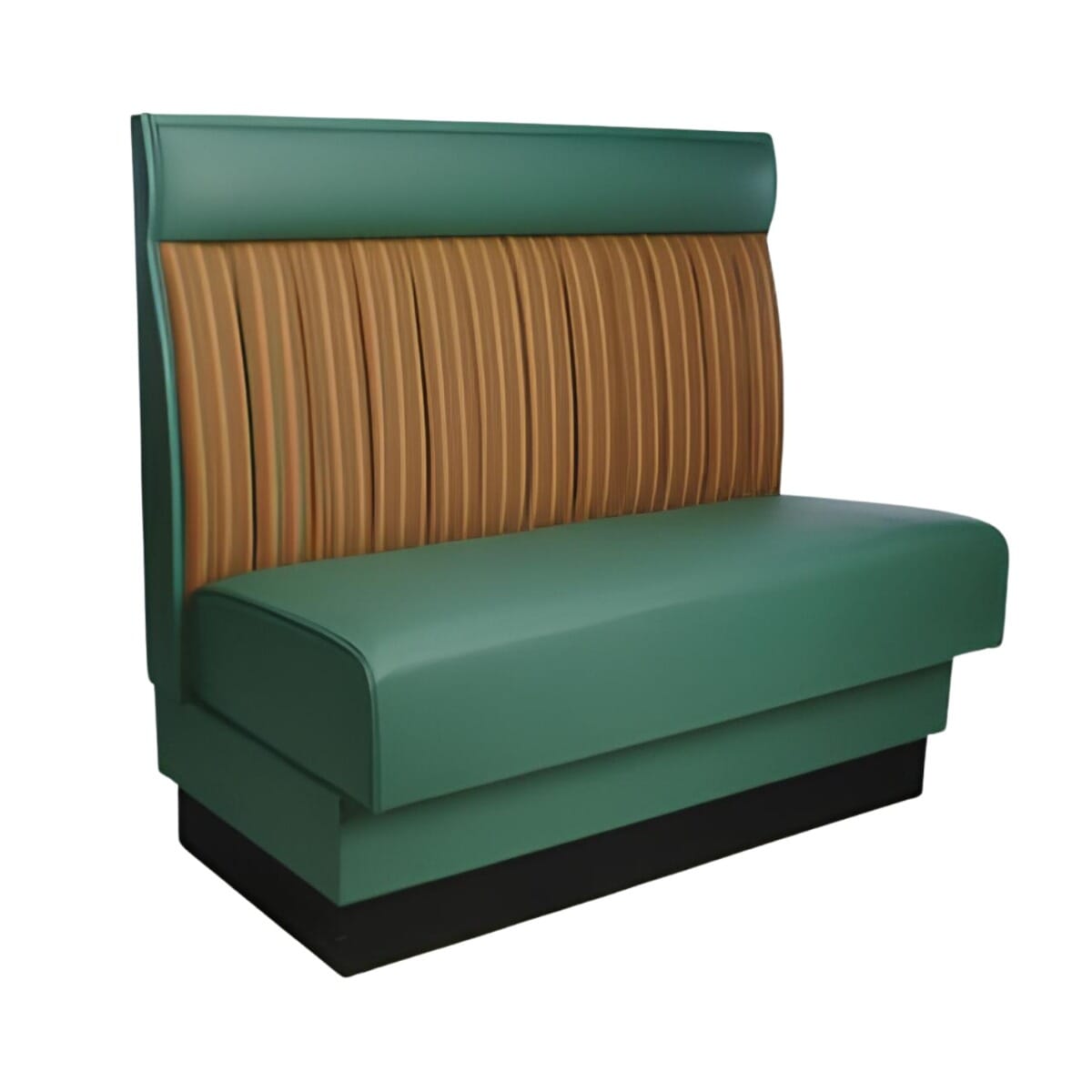 Twelve Channel Booth with Headroll - LRK Seating