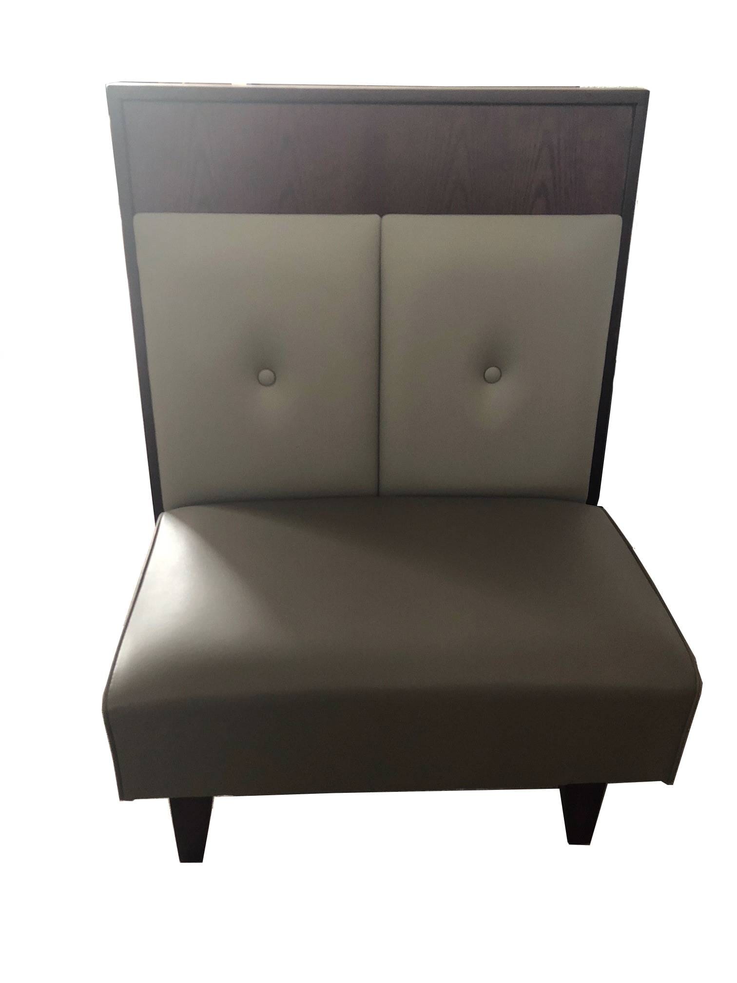 Hanging Vinyl Wood Booth - LRK Seating