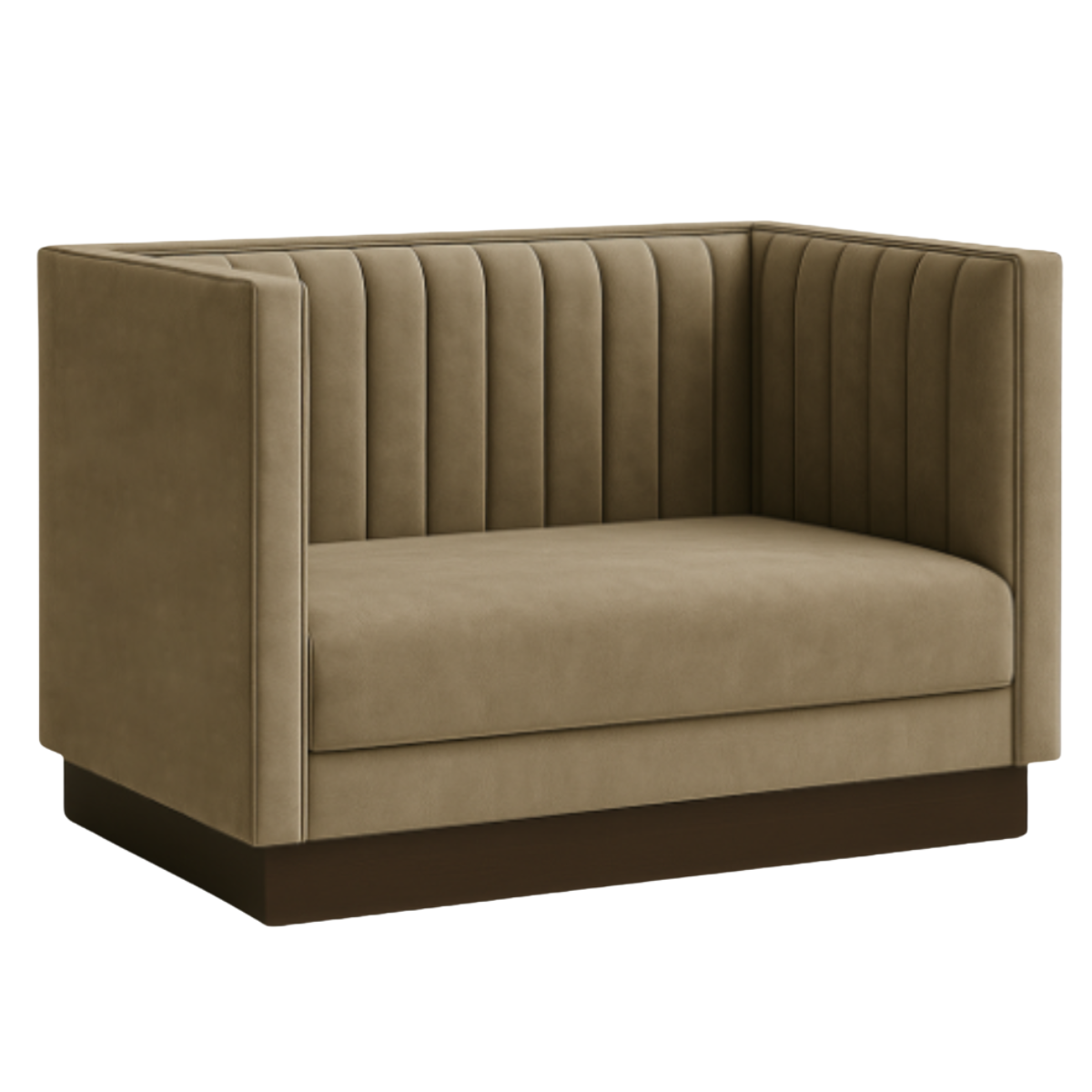 Athena Vertical Channel-Back Booth - LRK Seating